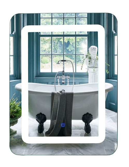 Espejo rectangular Allapsa estilo contemporáneo 2